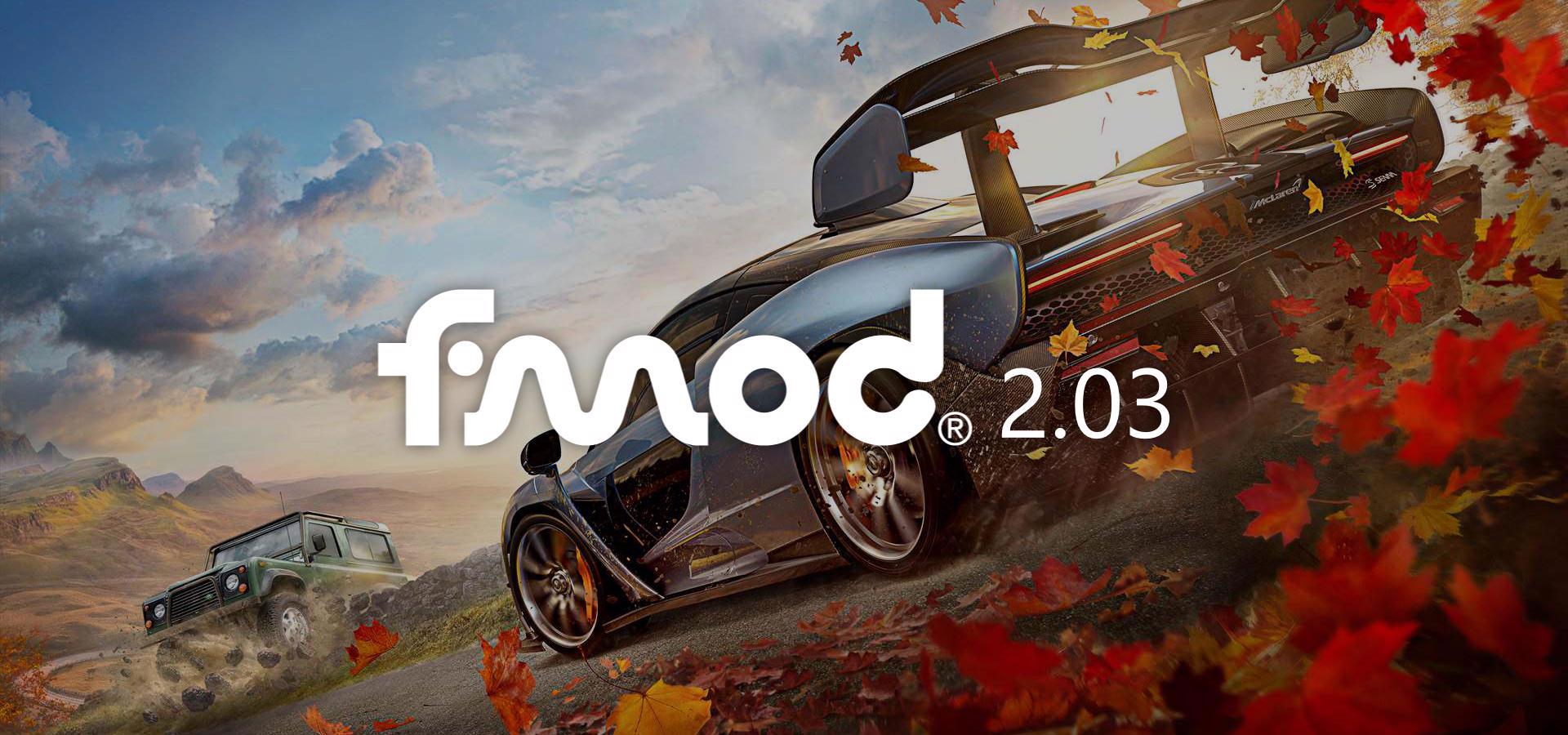 Fmod 203 Released With Improved Real Time Audio Control